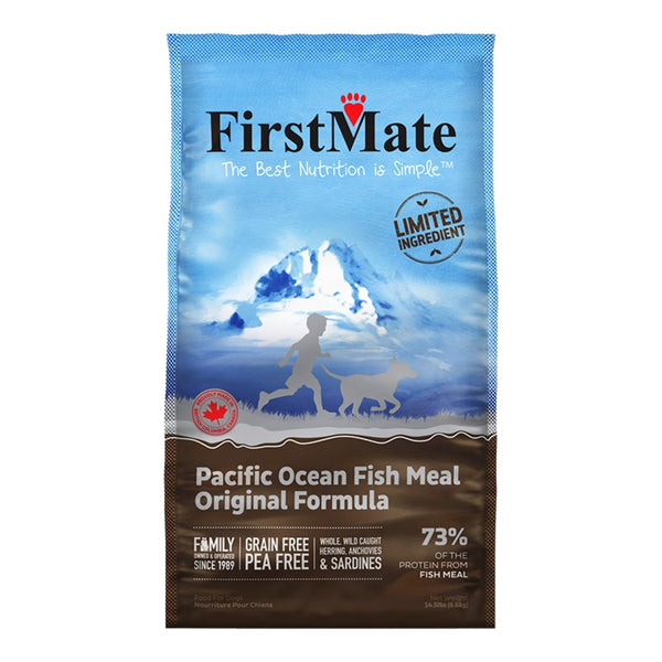 FirstMate Pacific Ocean Fish Meal Original Formula Small Bites Dog Foo ...