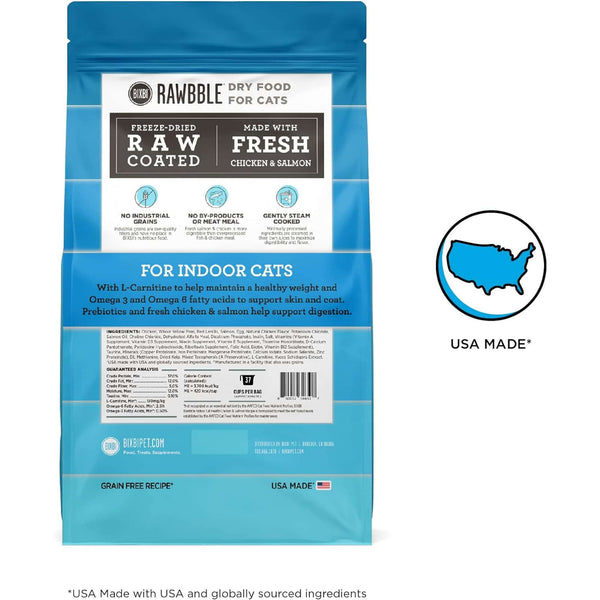 Bixbi Rawbble Freeze-Dried Raw Coated Grain Free Indoor Cat Health Chi ...