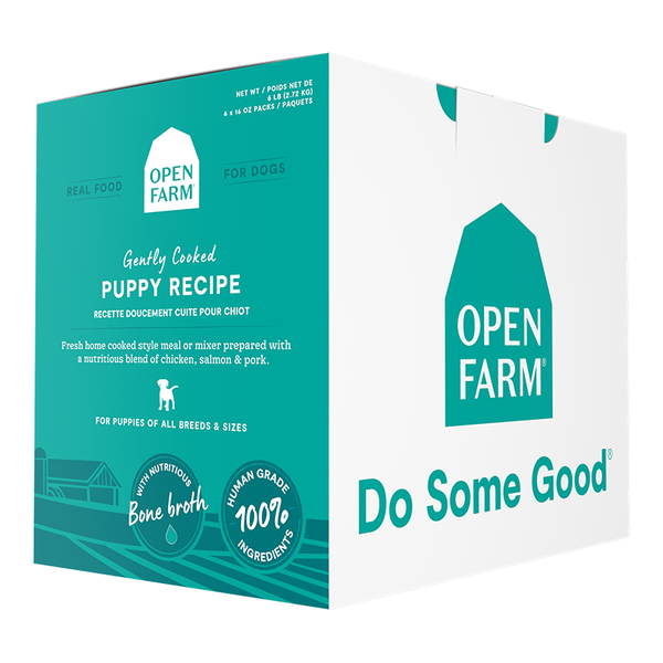 Open Farm Gently Cooked Puppy Frozen Dog Food - Fresh Fur Pets Online