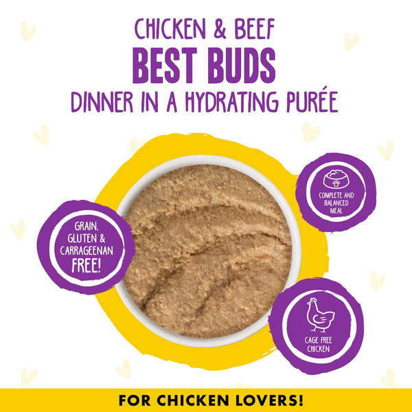 BFF Play Paté! Best Buds Chicken & Beef Canned Cat Food - Fresh Fur ...