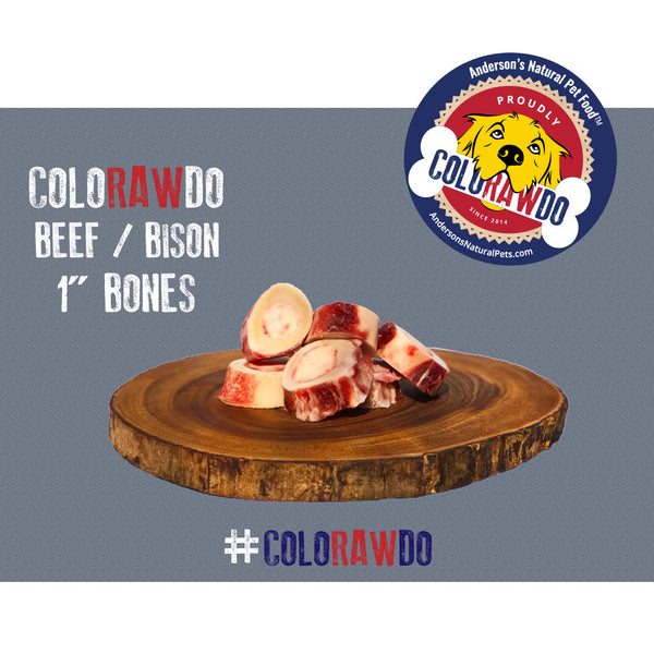 Anderson's Colorado Grass-Fed Beef Marrow Bones Frozen Raw Dog Chews ...