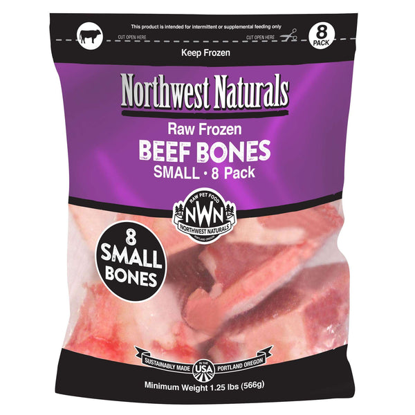 Northwest Naturals Frozen Raw Beef Bones Dog Chews - Fresh Fur Pets Online