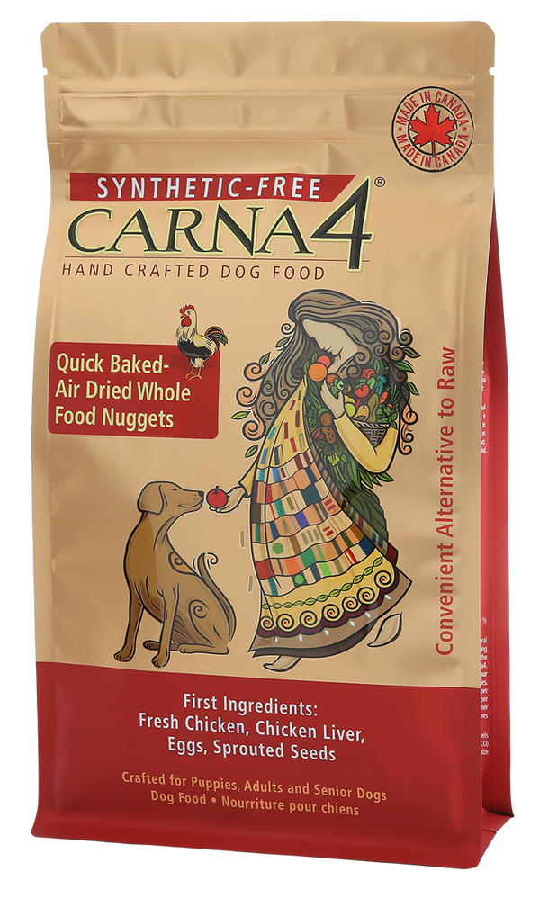 Carna4 Chicken Quick Baked Air Dried Dog Food - Fresh Fur Pets Online