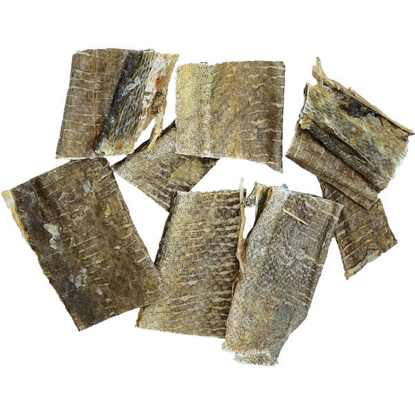 Gunni's Pet Taste of Iceland Cod Skin Chips Dog Treats - Fresh Fur Pets ...
