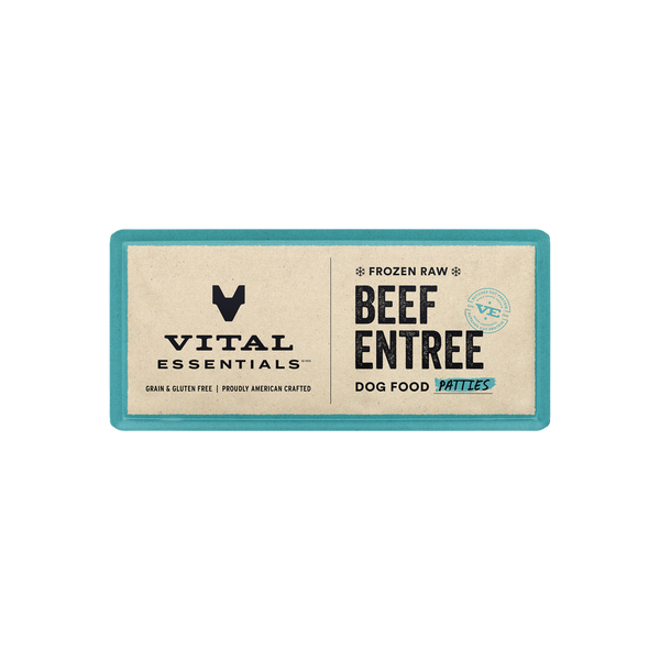 Vital Essentials Frozen Beef Raw Dog Food - Fresh Fur Pets Online